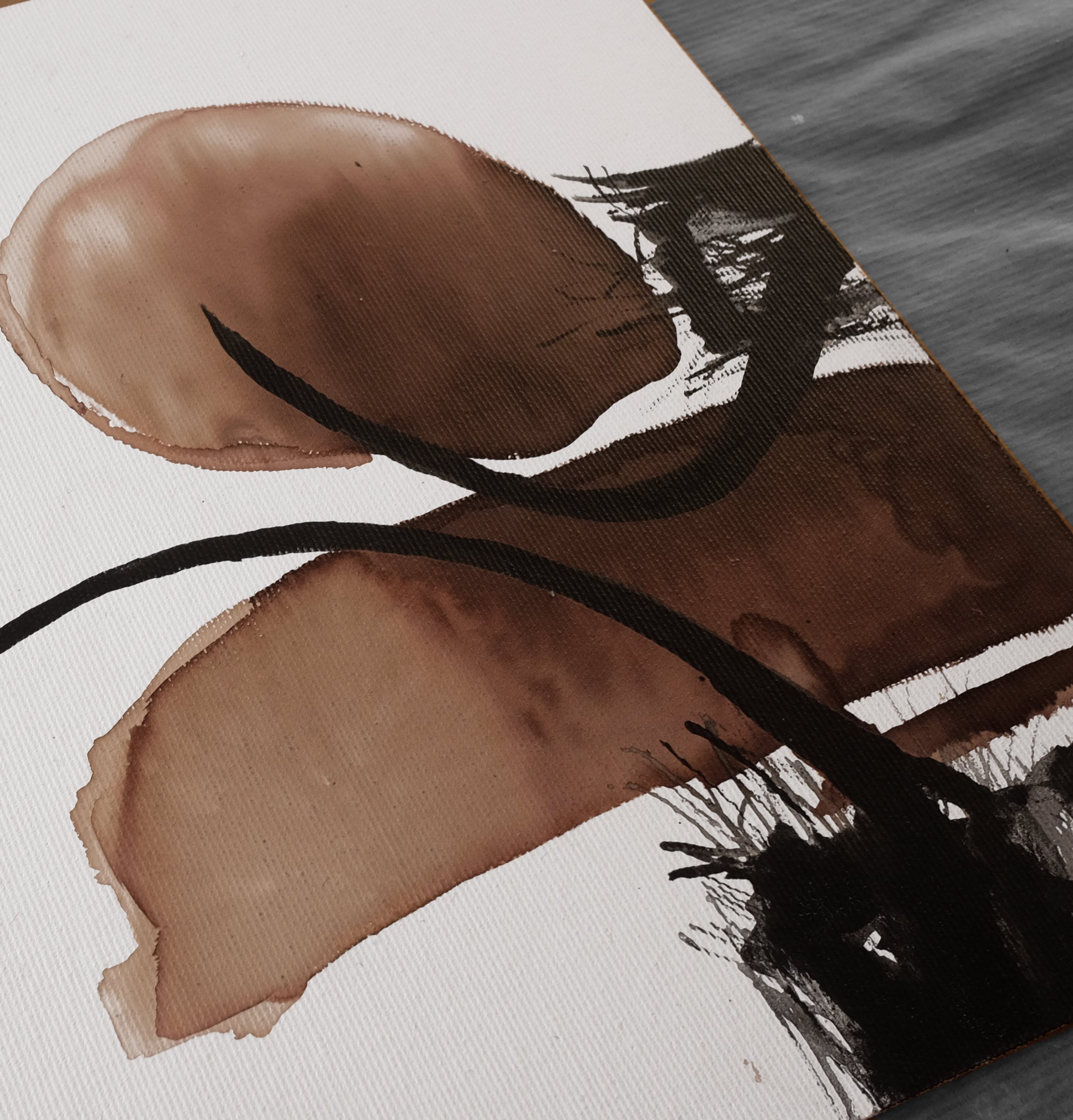 Original Ink Art Abstract Contemporary Wall Art Modern Art - Etsy