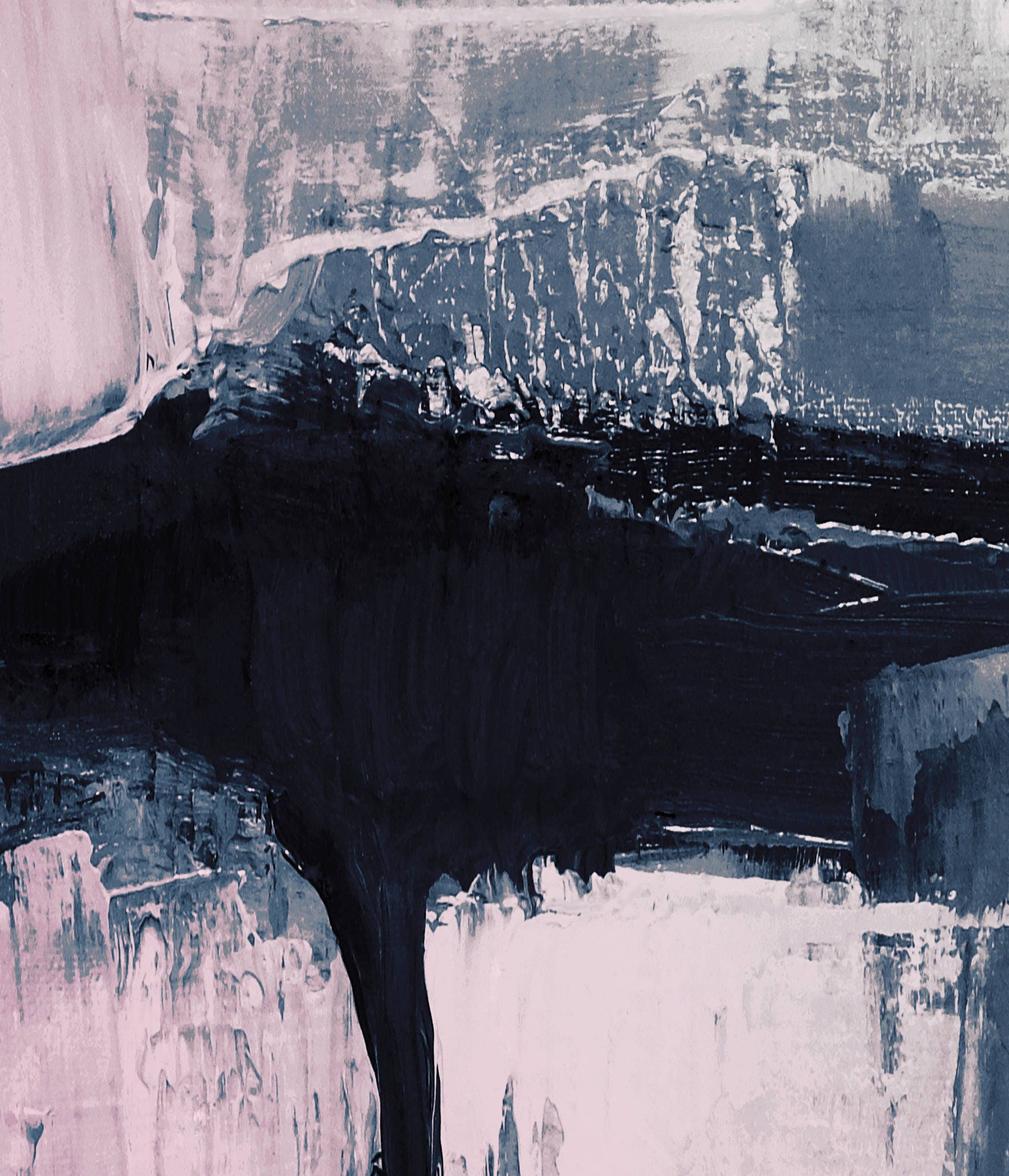 Set of 2 Prints Abstract Art Prints Large Wall Art | Etsy