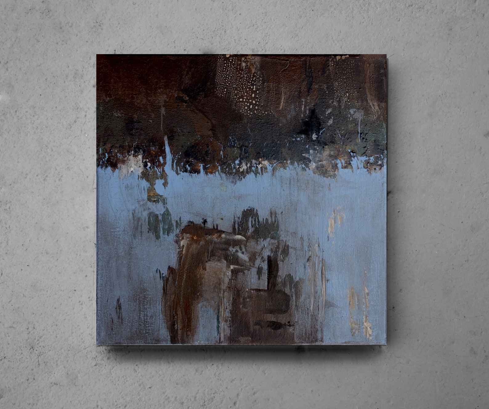 Wall Decor 12x 12 ORIGINAL Painting Art Painting Brown - Etsy