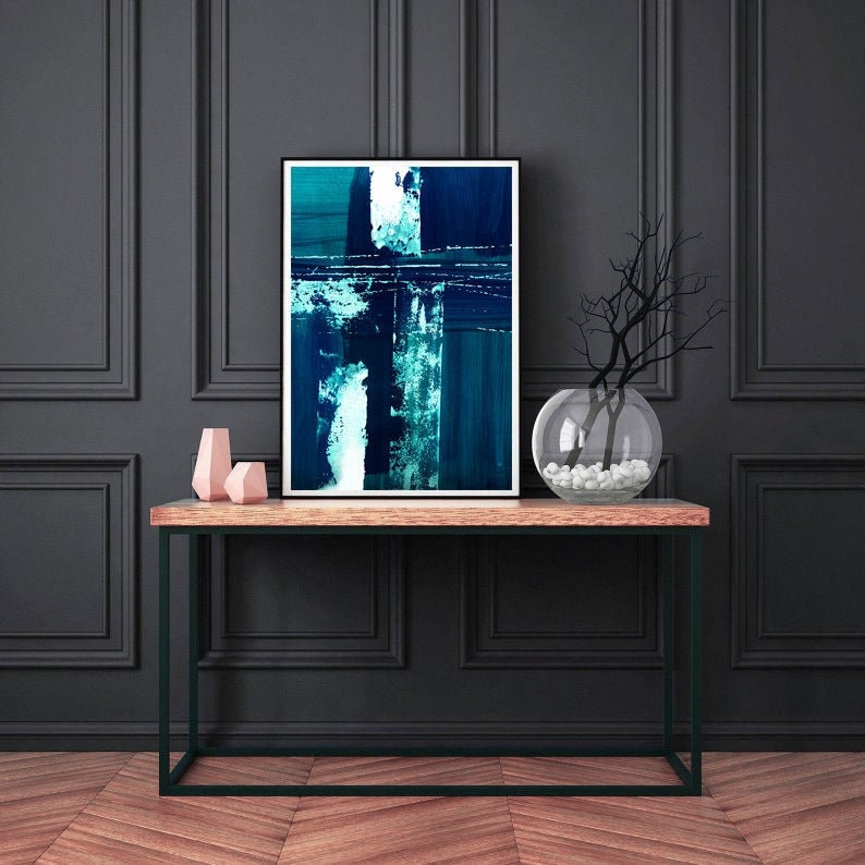 Printable Abstract Contemporary Art Print From Original - Etsy