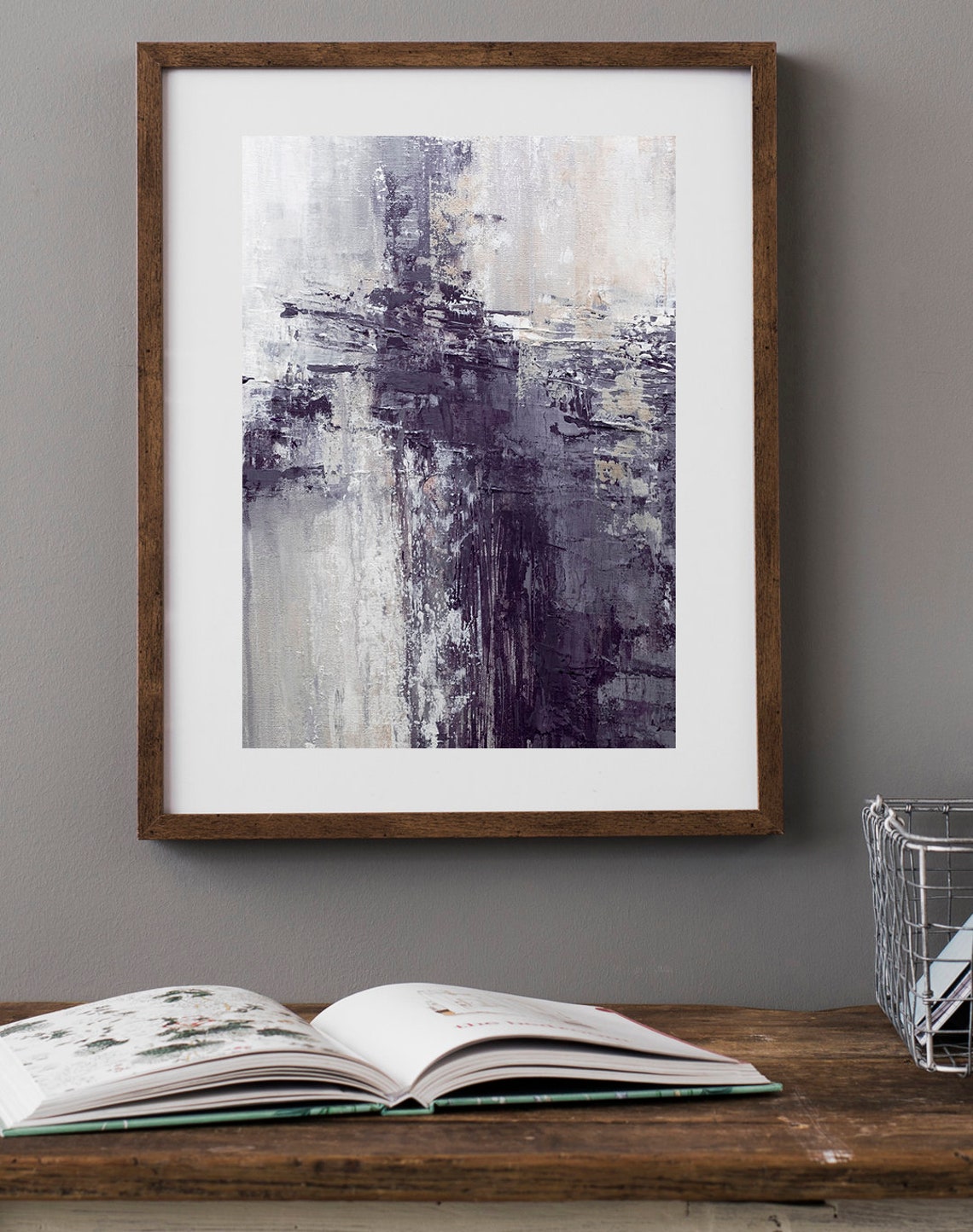 Printable abstract contemporary art print from original | Etsy