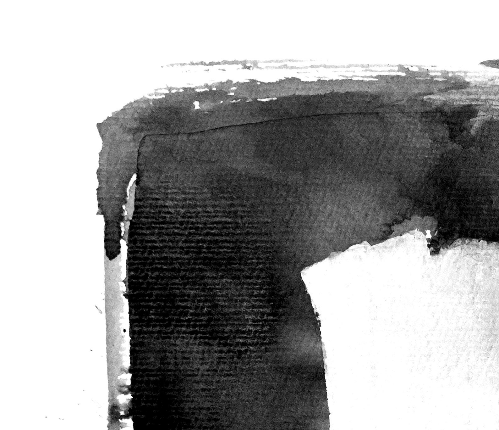 Black White Geometric Abstract Painting Minimalist Art Set | Etsy