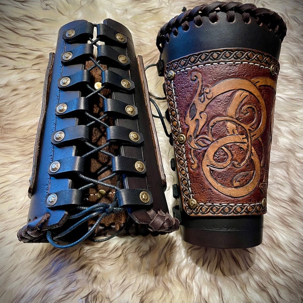 Leather Bracers for Women - Etsy