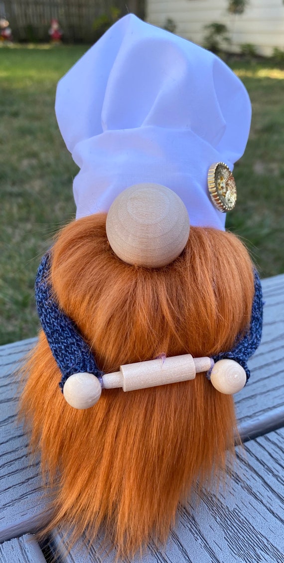 Chef/ Baker gnome Farmhouse Kitchen Gnomes/ tomte/ nisse | Etsy