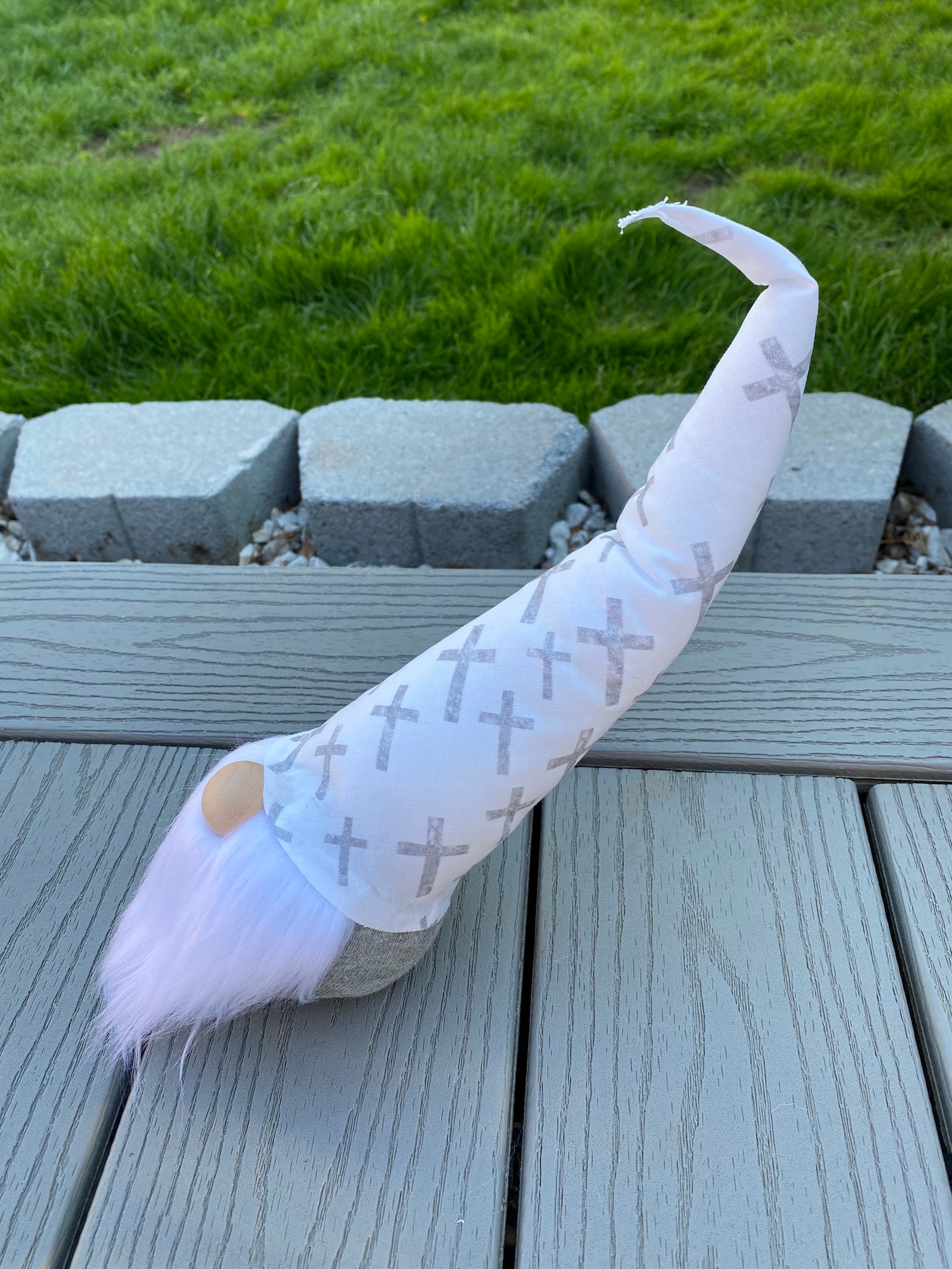 Religious Gnome, Church Gnome, Cross Gnome, He is Risen, Gnome, Gnomes ...
