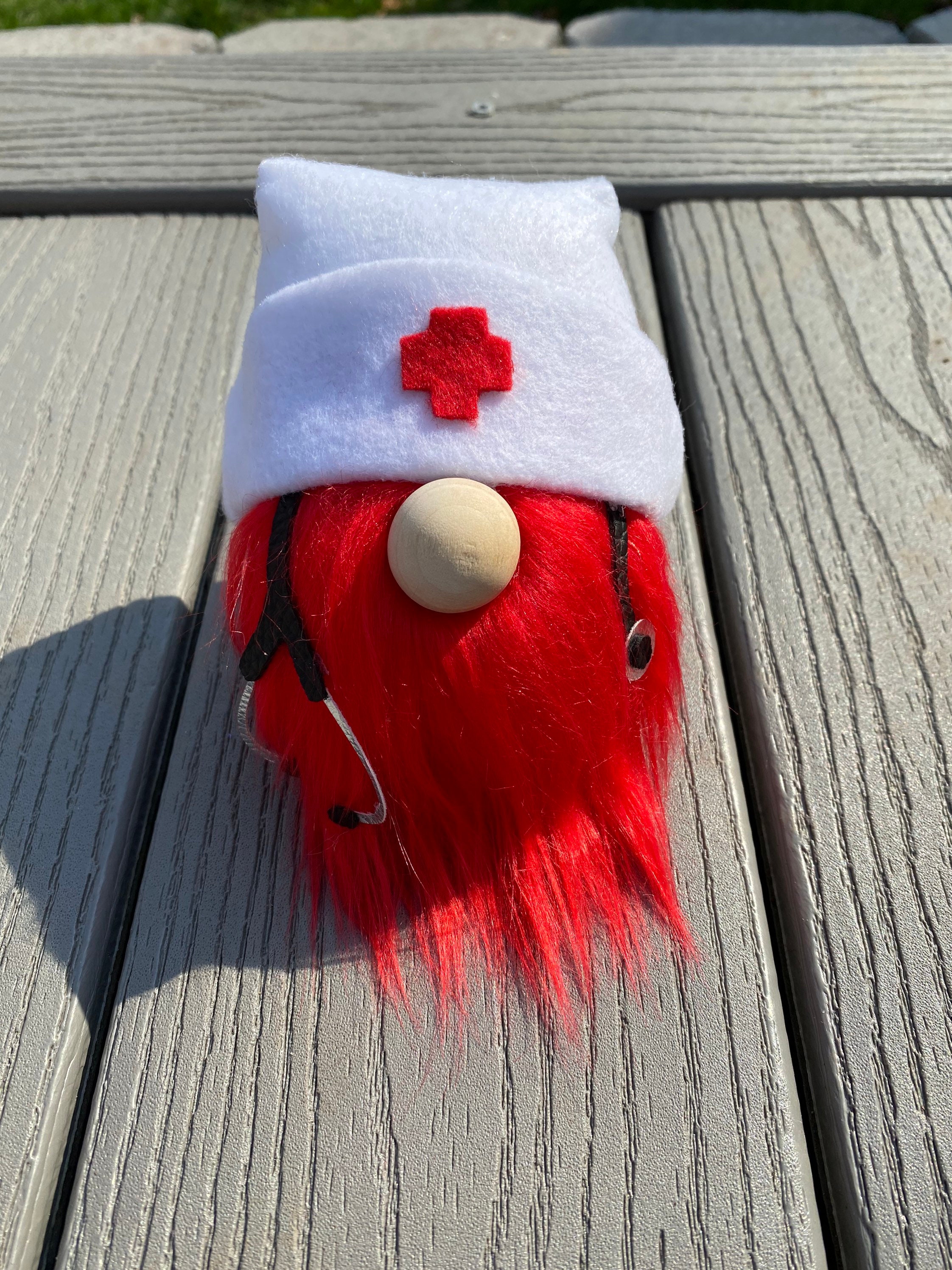 Nurse gnome nurse decor nurse gift first responder gnome | Etsy