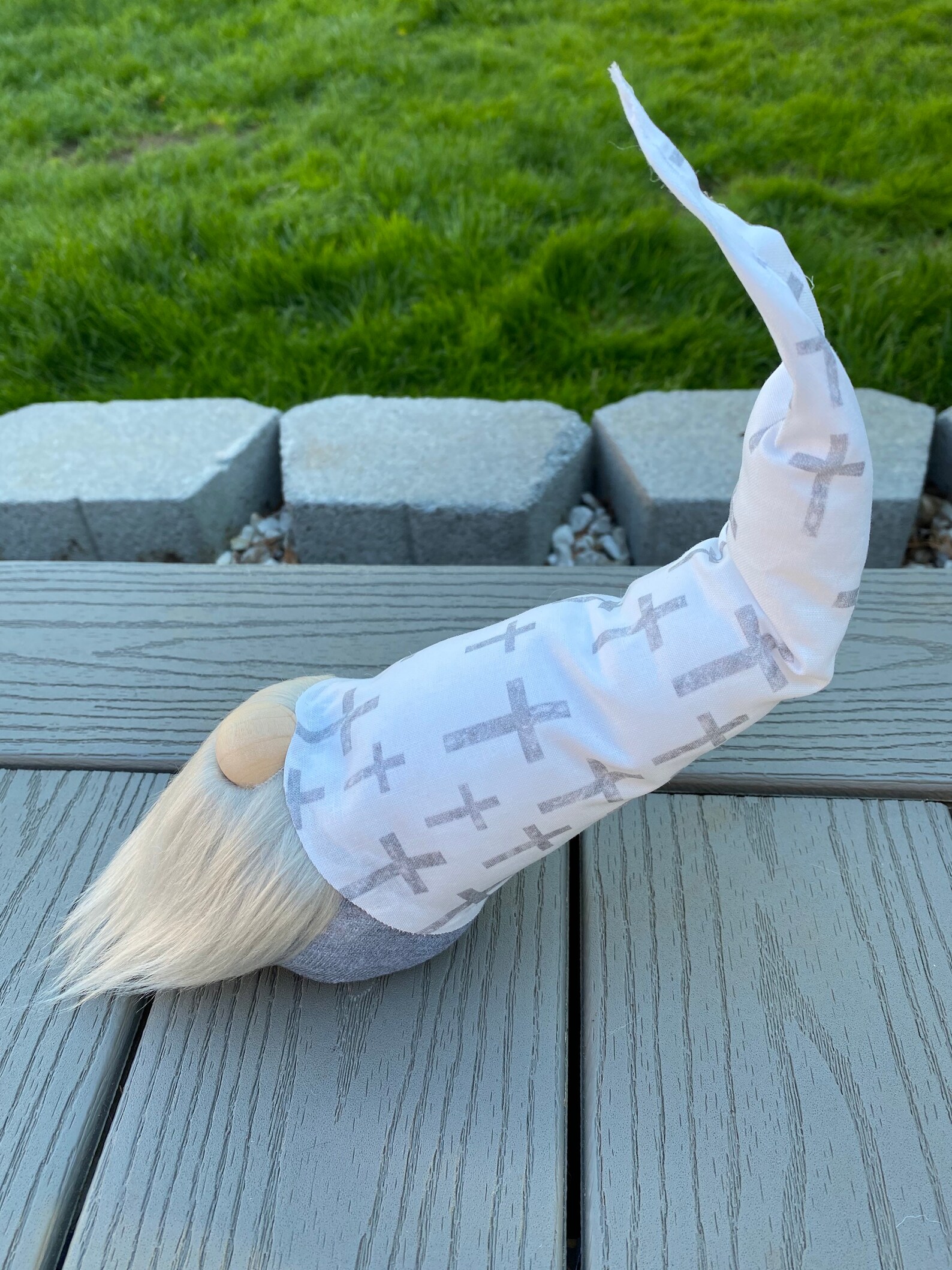 Religious Gnome, Church Gnome, Cross Gnome, He is Risen, Gnome, Gnomes ...