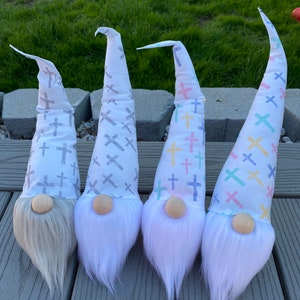 Religious Gnome, Church Gnome, Cross Gnome, He is Risen, Gnome, Gnomes ...
