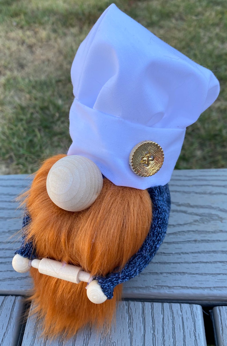 Chef/ Baker gnome Farmhouse Kitchen Gnomes/ tomte/ nisse | Etsy