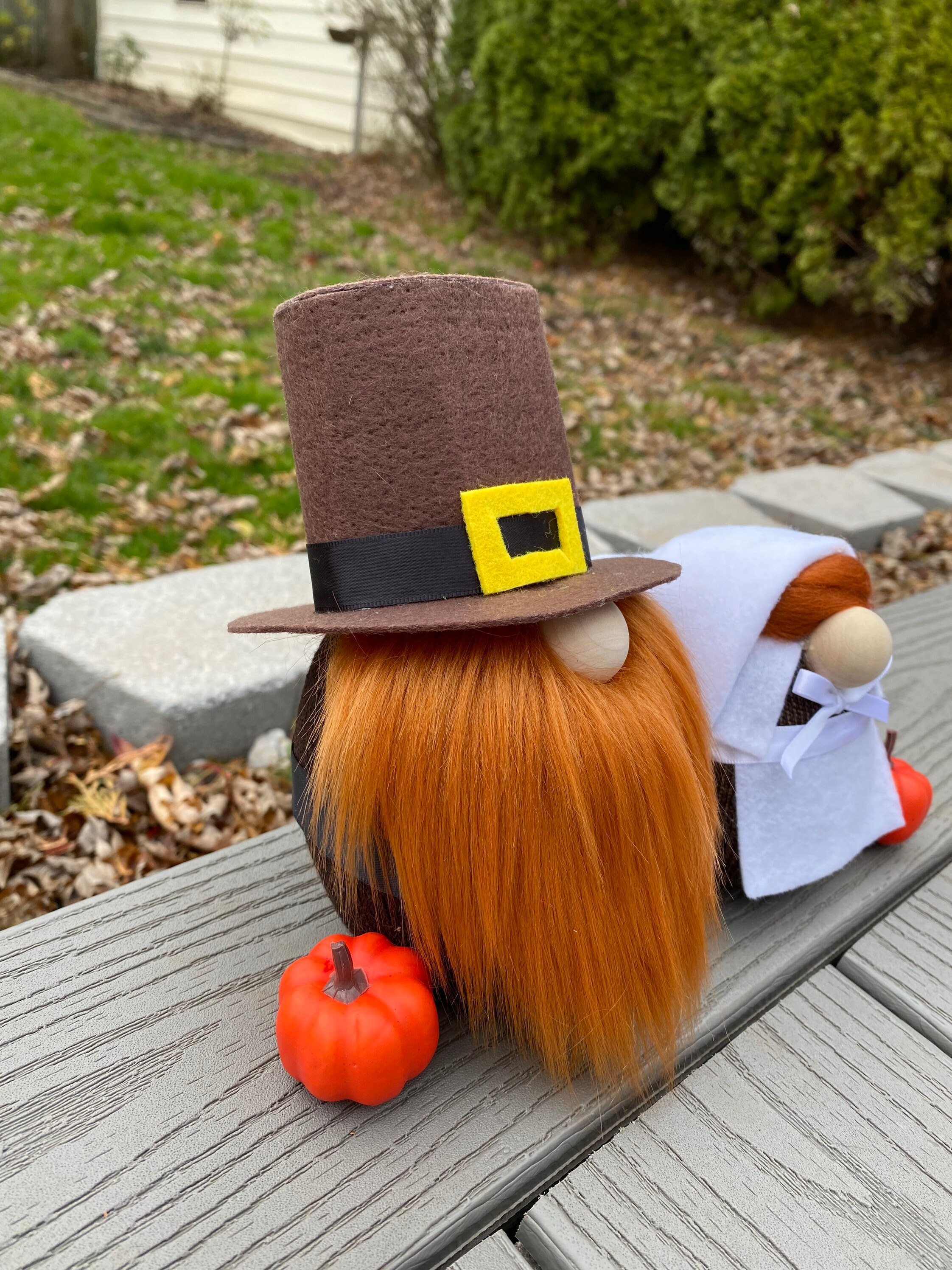 Pilgrim gnome, Thanksgiving gnome, Fall gnome, Fall decor, Thanksgiving ...