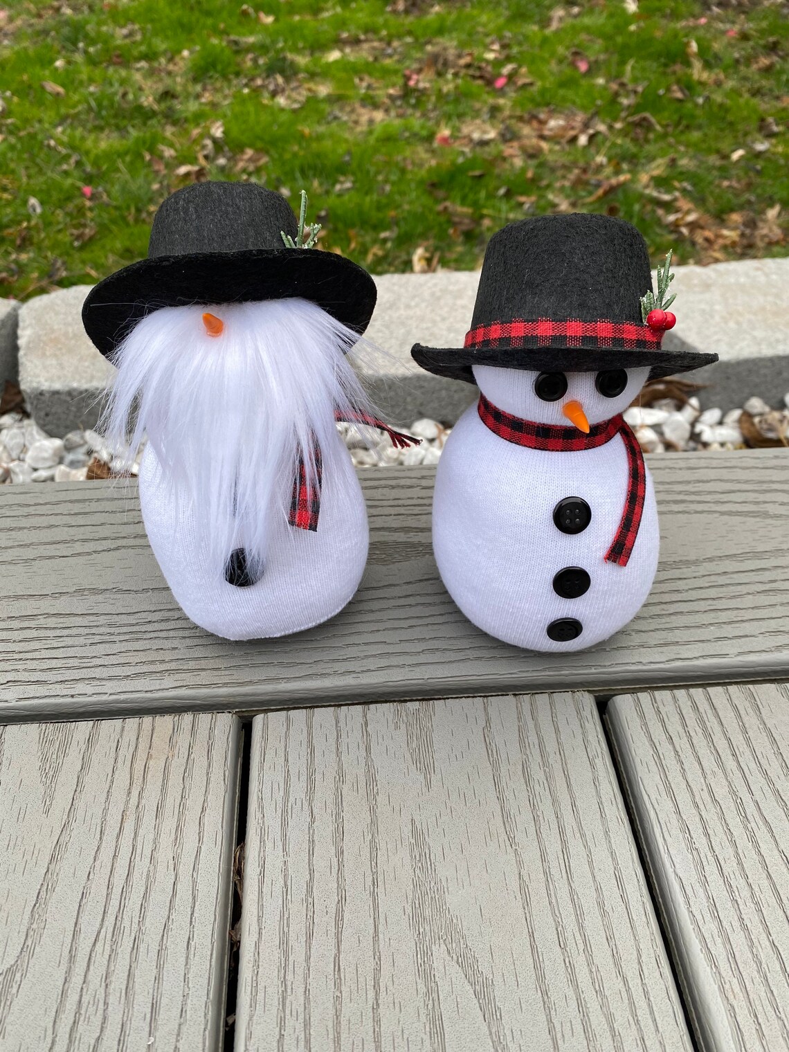 Snowman Gnome Winter Gnome Christmas Gnome Gnome Snowman - Etsy