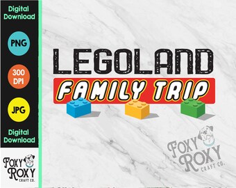 Legoland Family Trip Svg - Etsy Australia