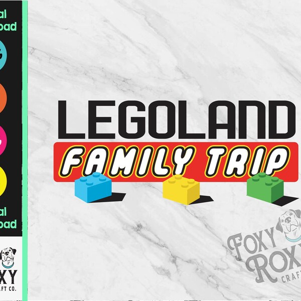 Legoland Trip Svg - Etsy