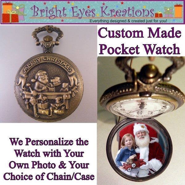 Custom Pocket Watch - Etsy