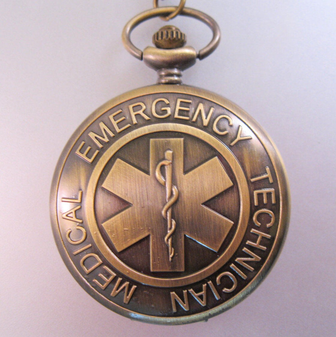 EMT Paramedic Pocket Watch Personalized W/photo & Message Emergency ...