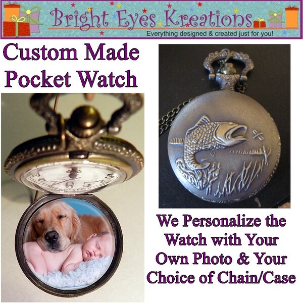 Custom Pocket Watch - Etsy