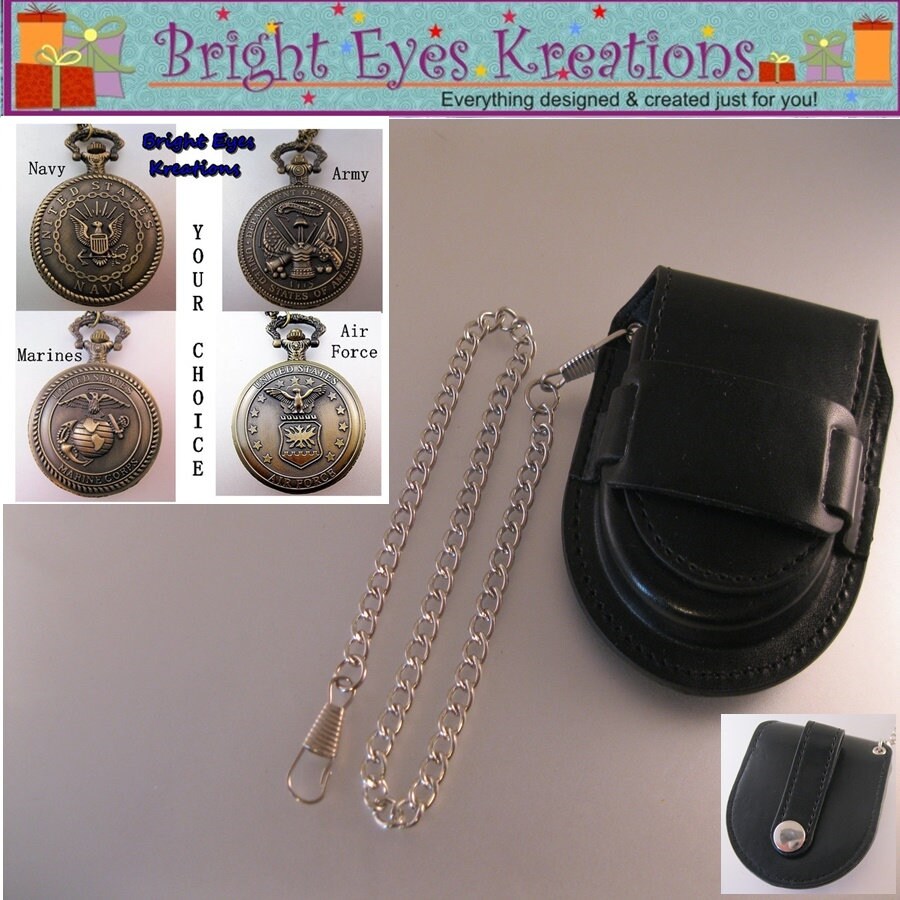 Custom Military USA Pocket Watch Personalized With 31 | Etsy