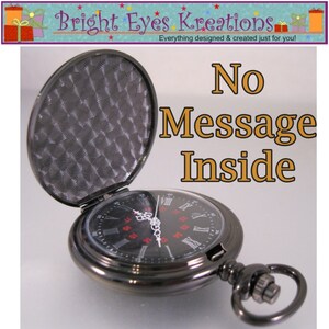 Vintage Style POODLE Dog Pocket Watch W/your Personalized Message ...