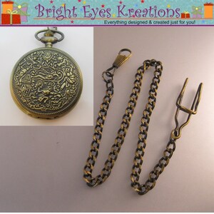 Custom ROMAN GREEK Pocket Watch With or Without Your Personalized Photo ...