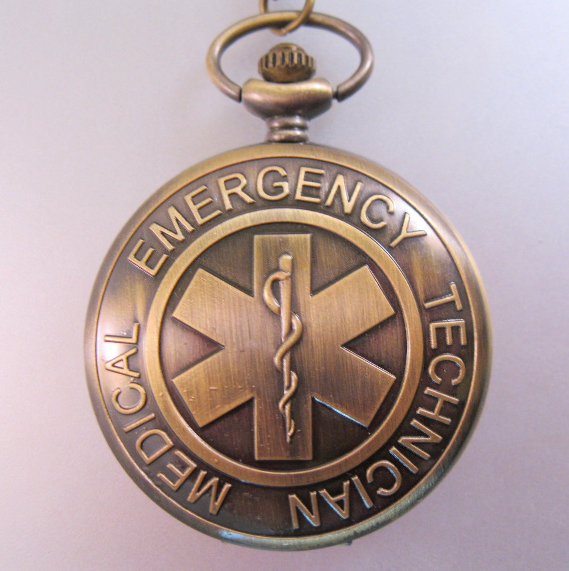 EMT PARAMEDIC Pocket Watch W/ Personalized Photo Gift for Dad - Gift ...