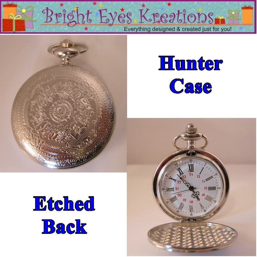 Vintage Style to My Son Customized Pocket Watch Silver Tone | Etsy