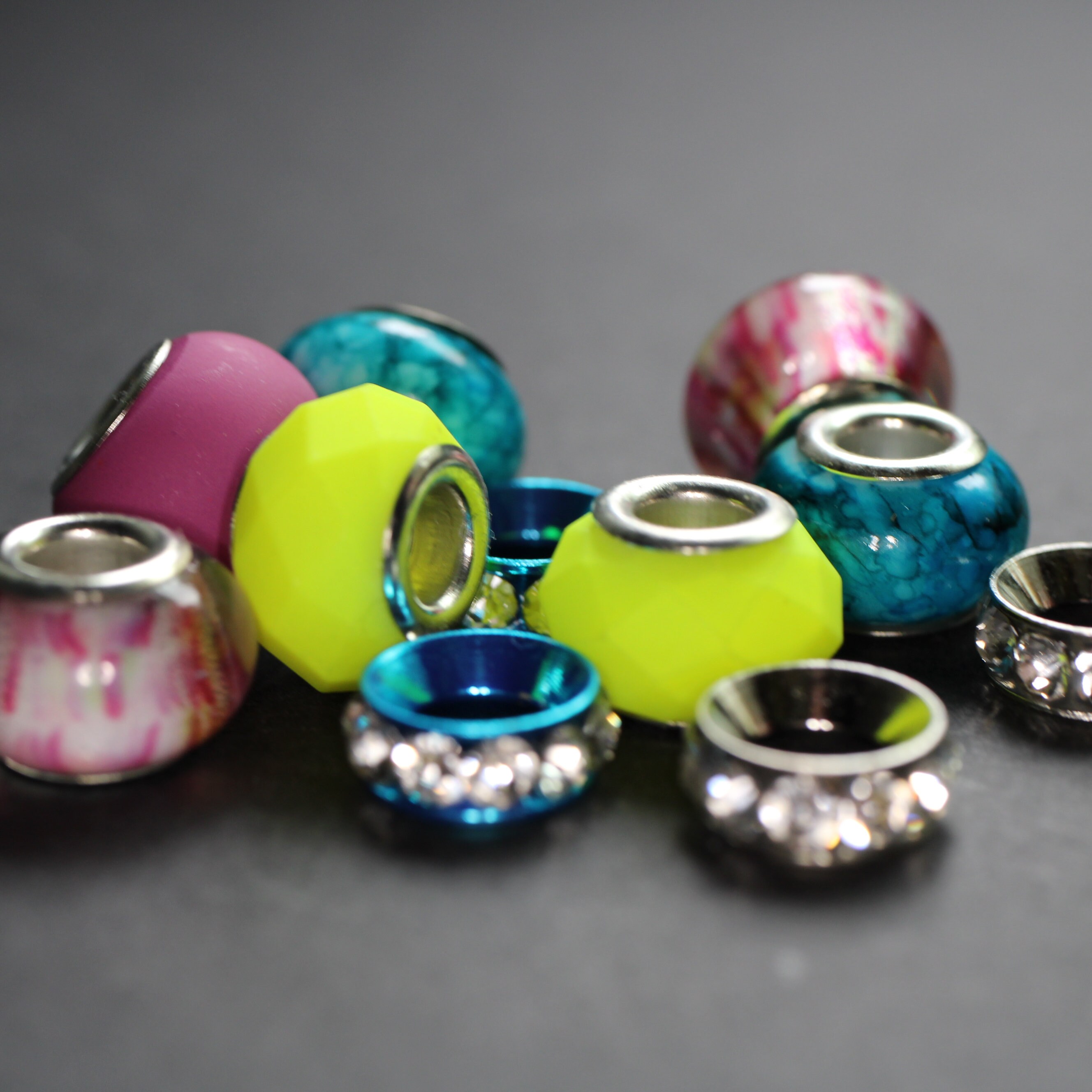 Funky Fresh Dread lock Bead Set of 11 beads - 6mm ID beads hole - Beads ...