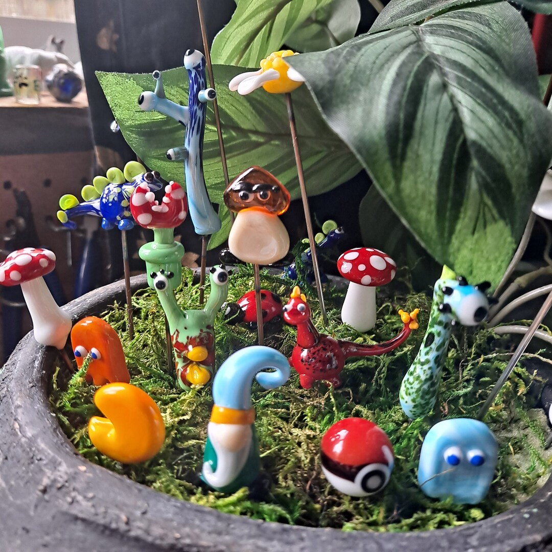 ASSORTED Plant Pals, House Plant and Fairy Garden Decor - Etsy