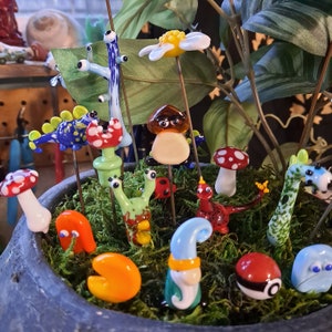 ASSORTED Plant Pals, House Plant and Fairy Garden Decor - Etsy