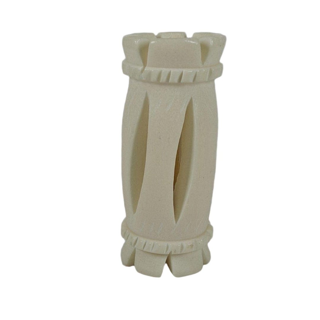 Tower Bone Dread Bead / 12mm Bead Holes / Natural Beads for Dreadlocks ...