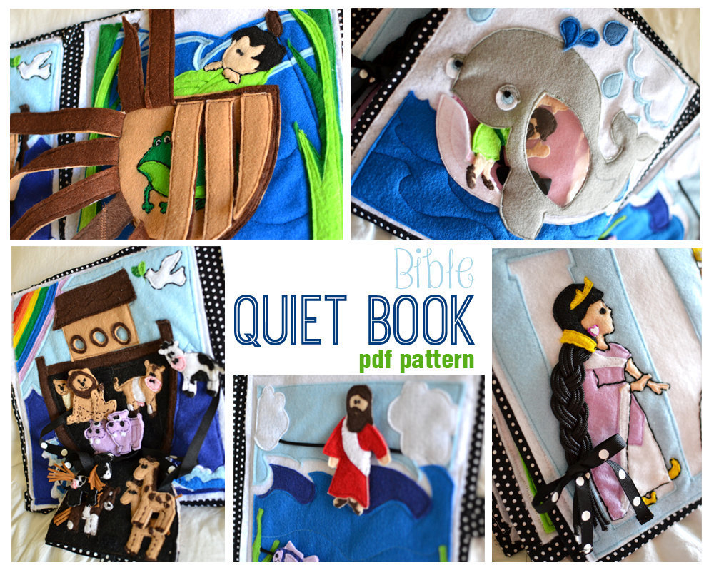 Bible Quiet Book PDF Pattern - Etsy
