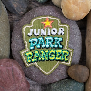 Junior Park Ranger Patch, USA National Park Service | Embroidered Iron ...