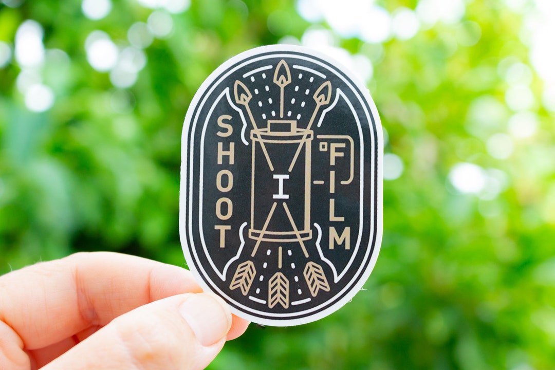 Photographer Sticker, Shoot Film - Waterproof Decal - for Waterbottles ...