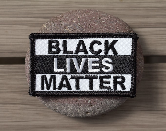 Black Lives Matter Patch BLM Protest March Jackets Backpacks | Etsy