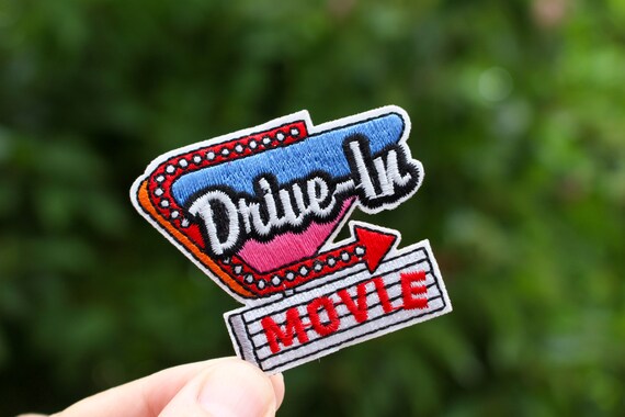 Drive in Movie Patch Big Screen Movies Family or Scout - Etsy