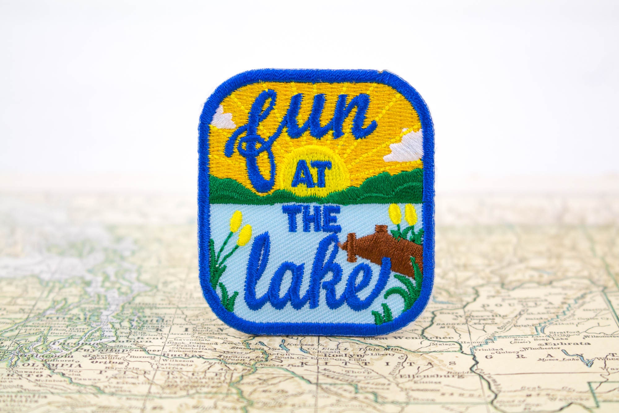 Who's Ready for Fun at the Lake Patch Embroidered Iron | Etsy