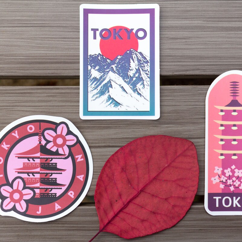 Japanese Stickers - Etsy