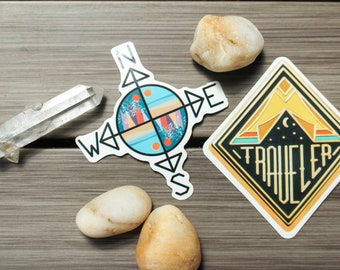 Travel the World Sticker - Etsy