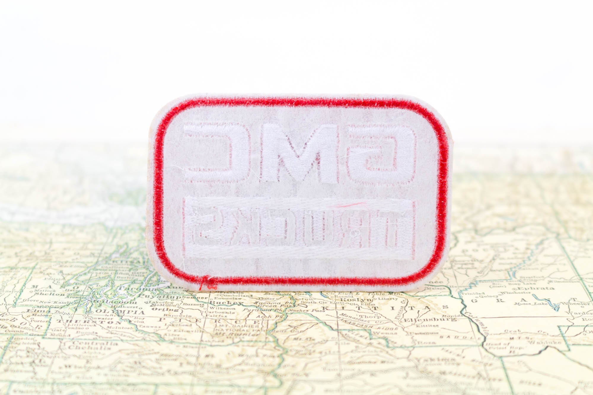GMC Truck Patch Iron On Trucker Hat Size Embroidered | Etsy