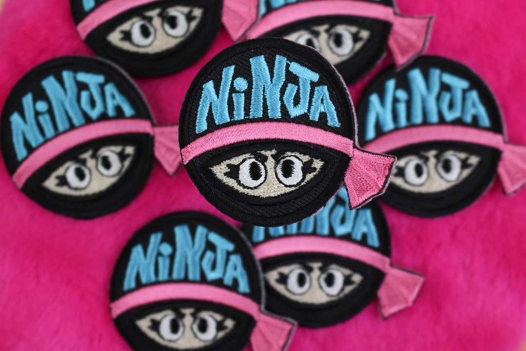 Ninja Patch - Martial Arts - Girl, Fun Patch for Birthday or Shirt or ...