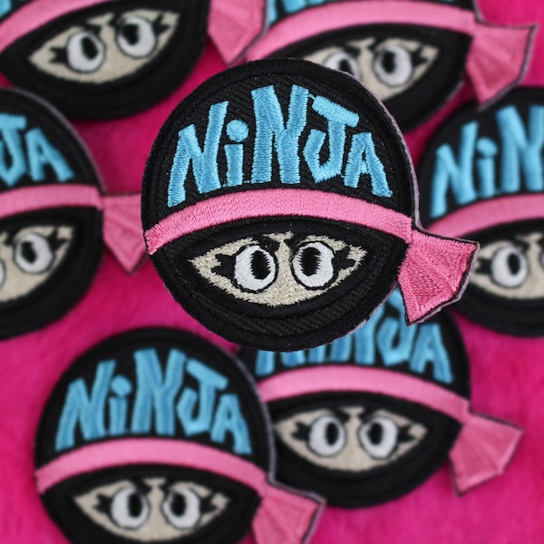 Ninja Fun Patch - Etsy