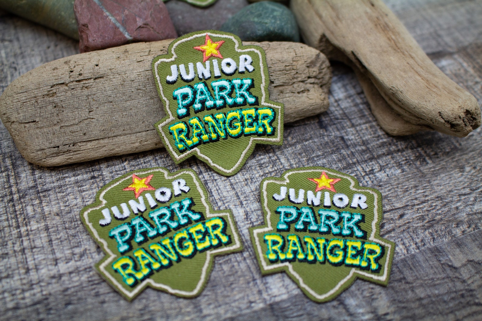 Junior Park Ranger Patch, USA National Park Service | Embroidered Iron ...