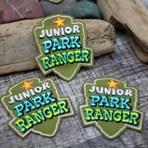 Junior Park Ranger Patch, USA National Park Service | Embroidered Iron ...