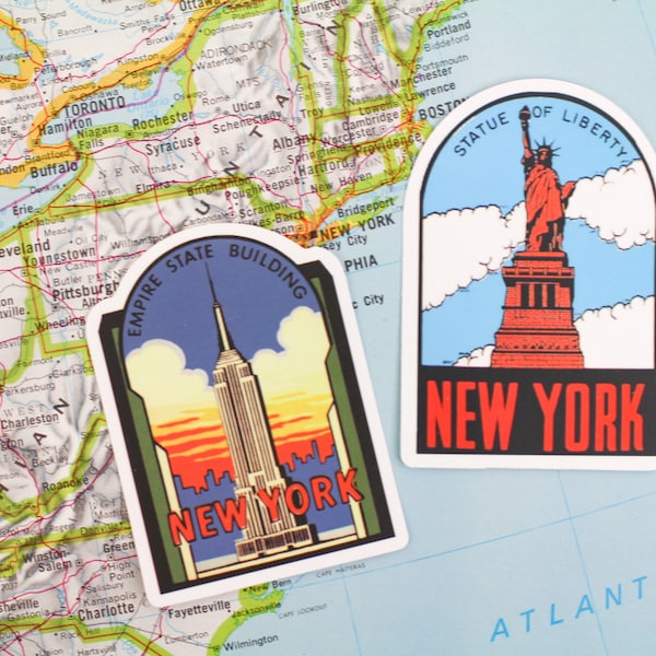 New York Sticker - Etsy
