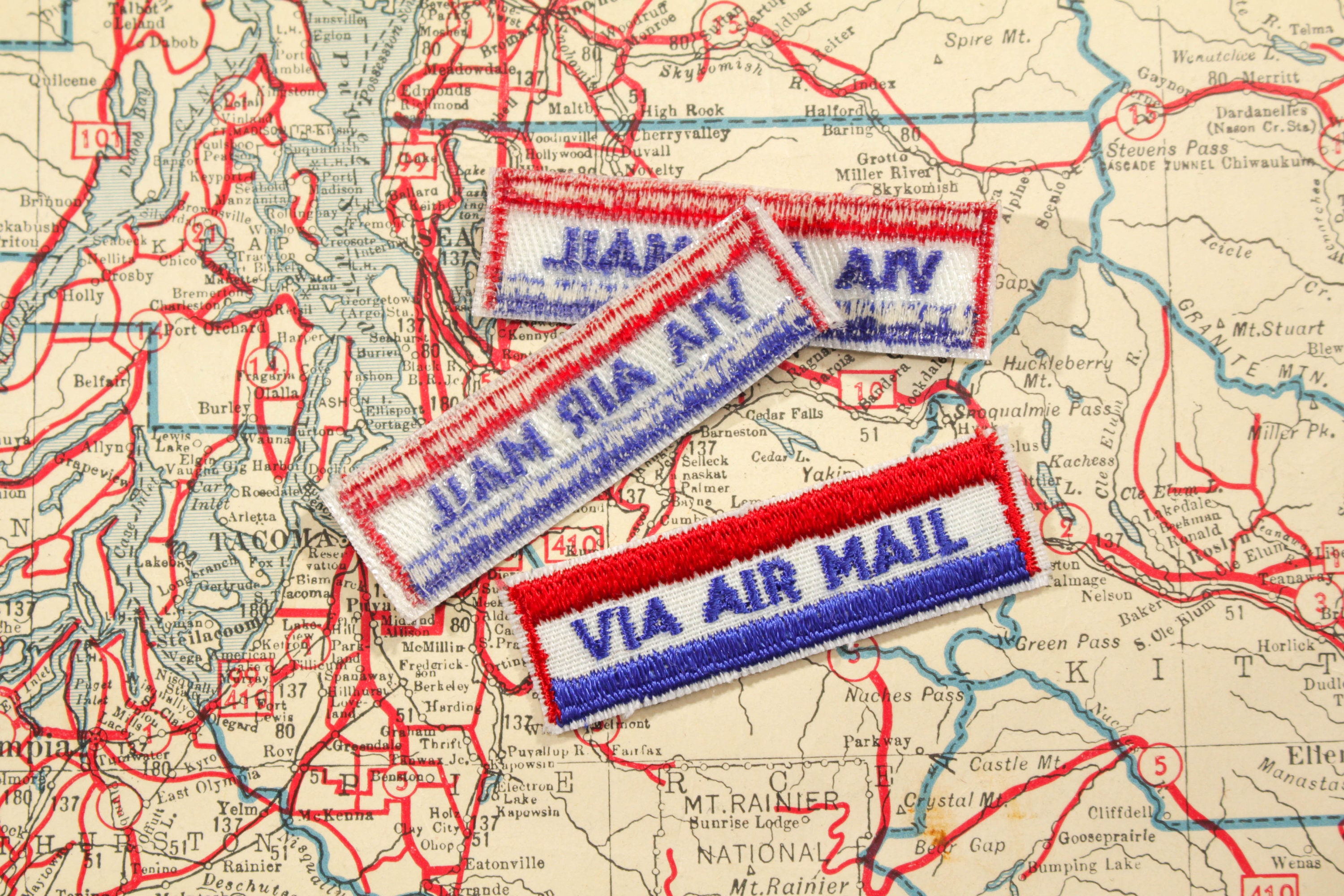 Vintage USPS Patch via Air Mail Post Office Embroidered 1970s - Etsy ...