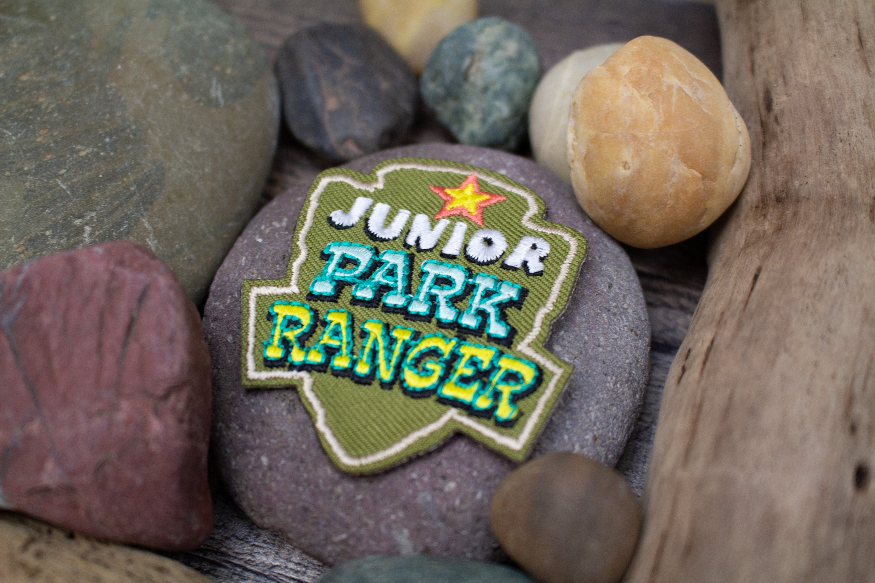Junior Park Ranger Patch, USA National Park Service | Embroidered Iron ...