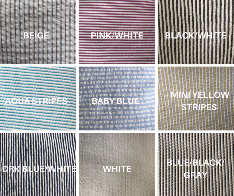 Adult Unisex Face Mask with Earloops Seersucker more | Etsy