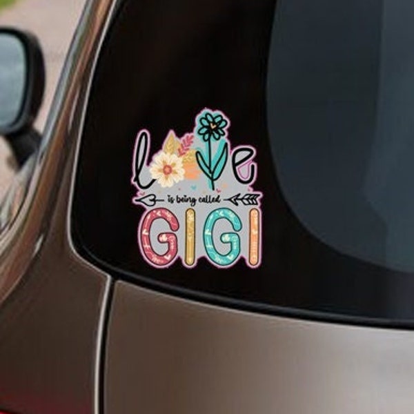 Vinyl Gigi Stickers - Etsy