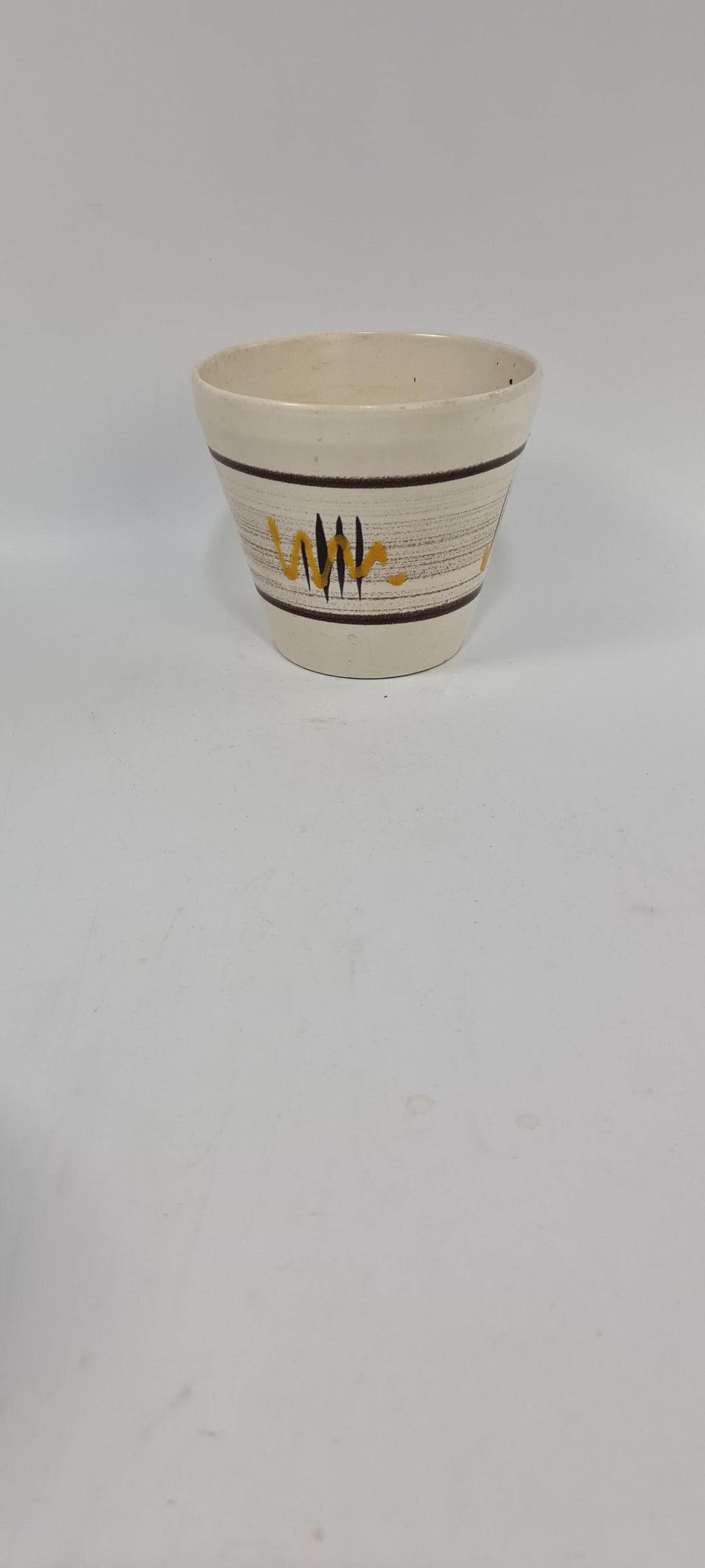Vintage West German Pottery Planter - Etsy