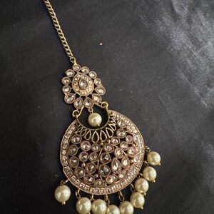 Kundan Tikka, Polki Tika,small Tikka, India Wedding Tika, Maang Tika ...