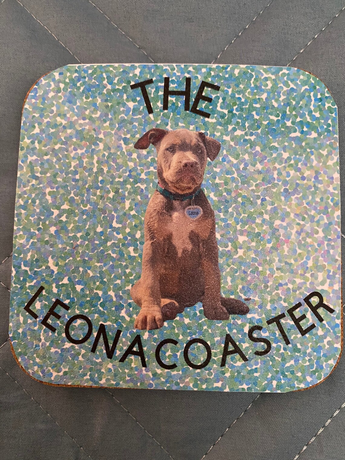Dog mom gifts Pet mom gifts Custom Dog Coasters photo | Etsy